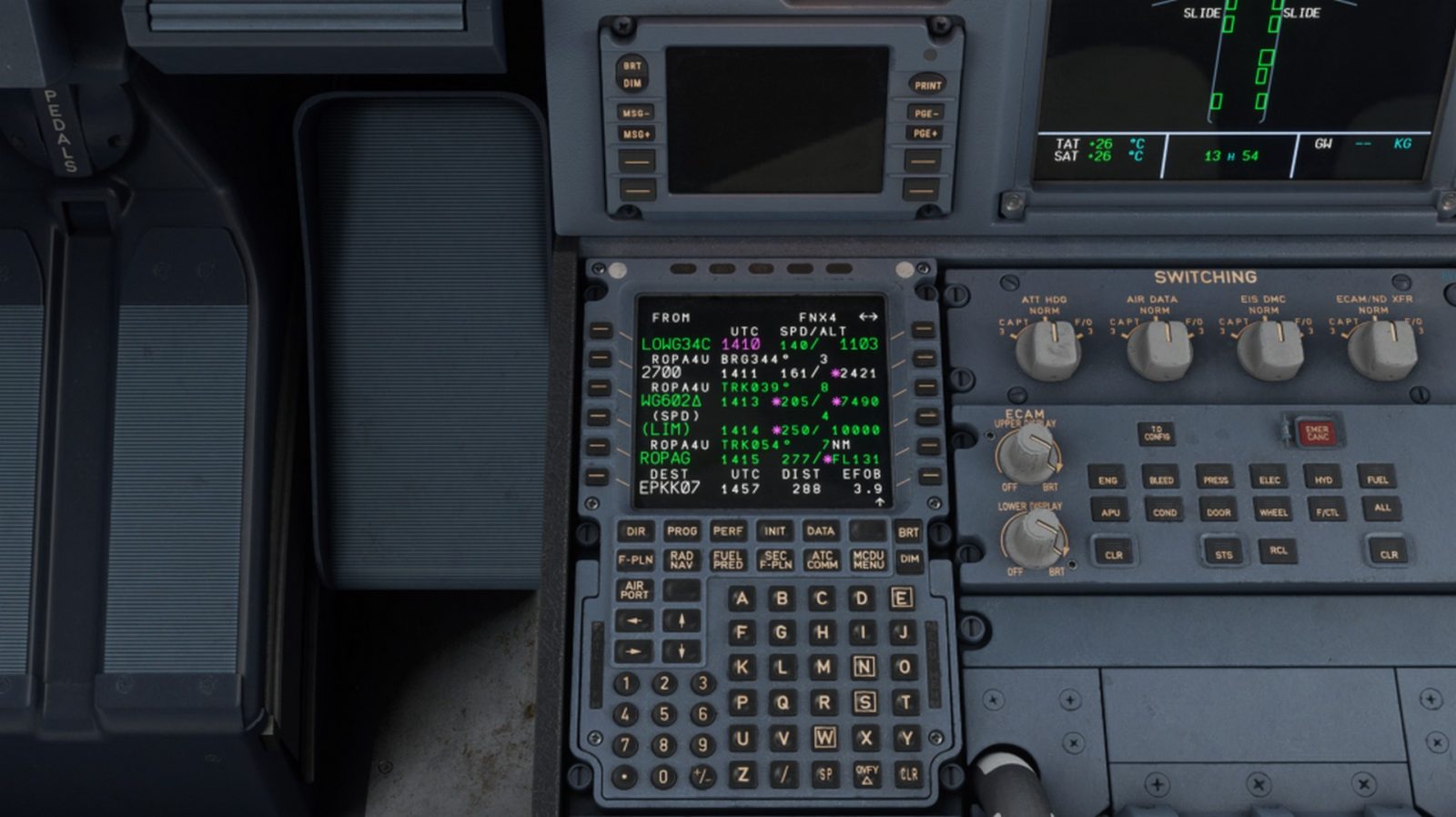 Fenix Simulations A320 Feature Overview: MCDU and FMGS - FSElite