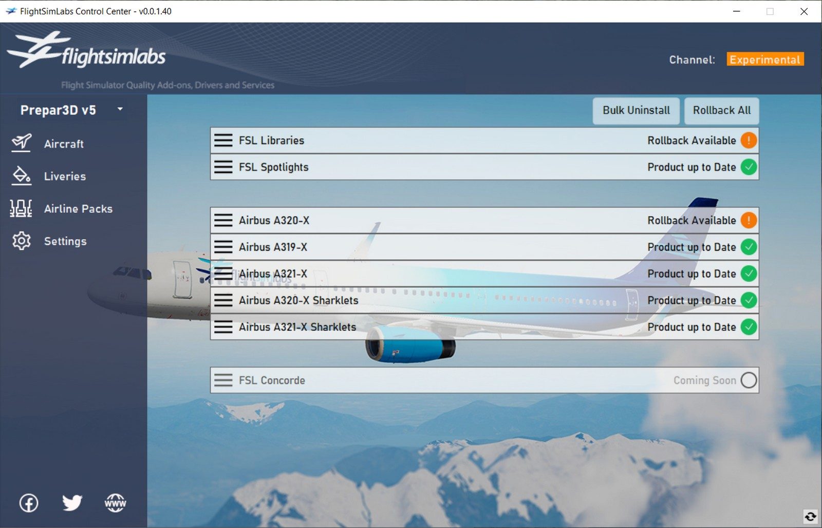 Flight Sim Labs Reveals its FSL Control Center - FSElite