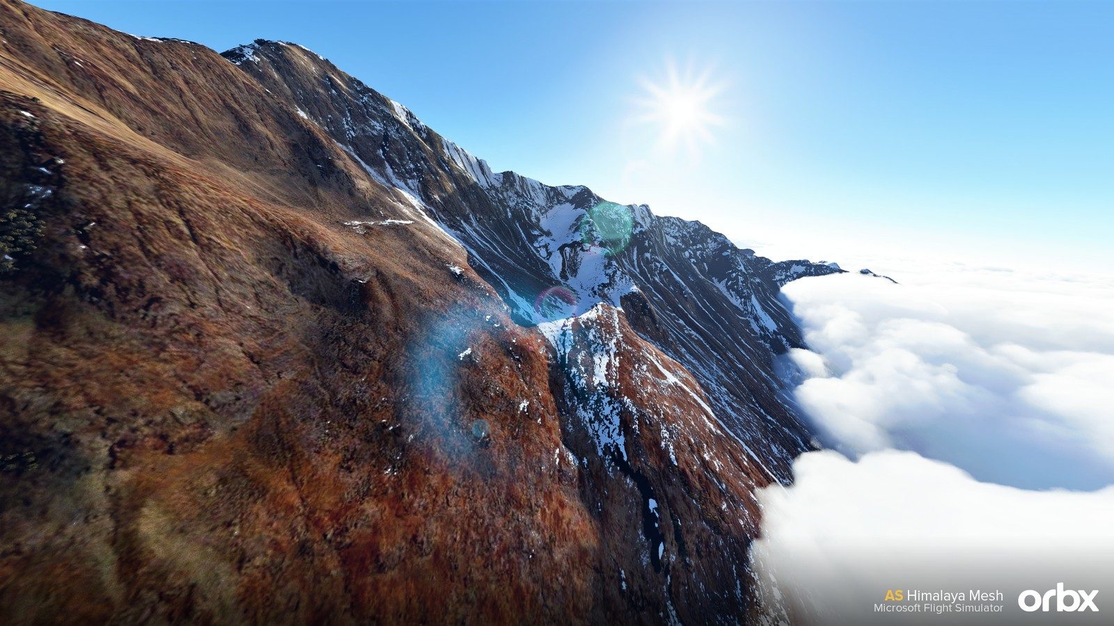 Orbx Releases AS Himalaya and Central Asia Mesh - FSElite