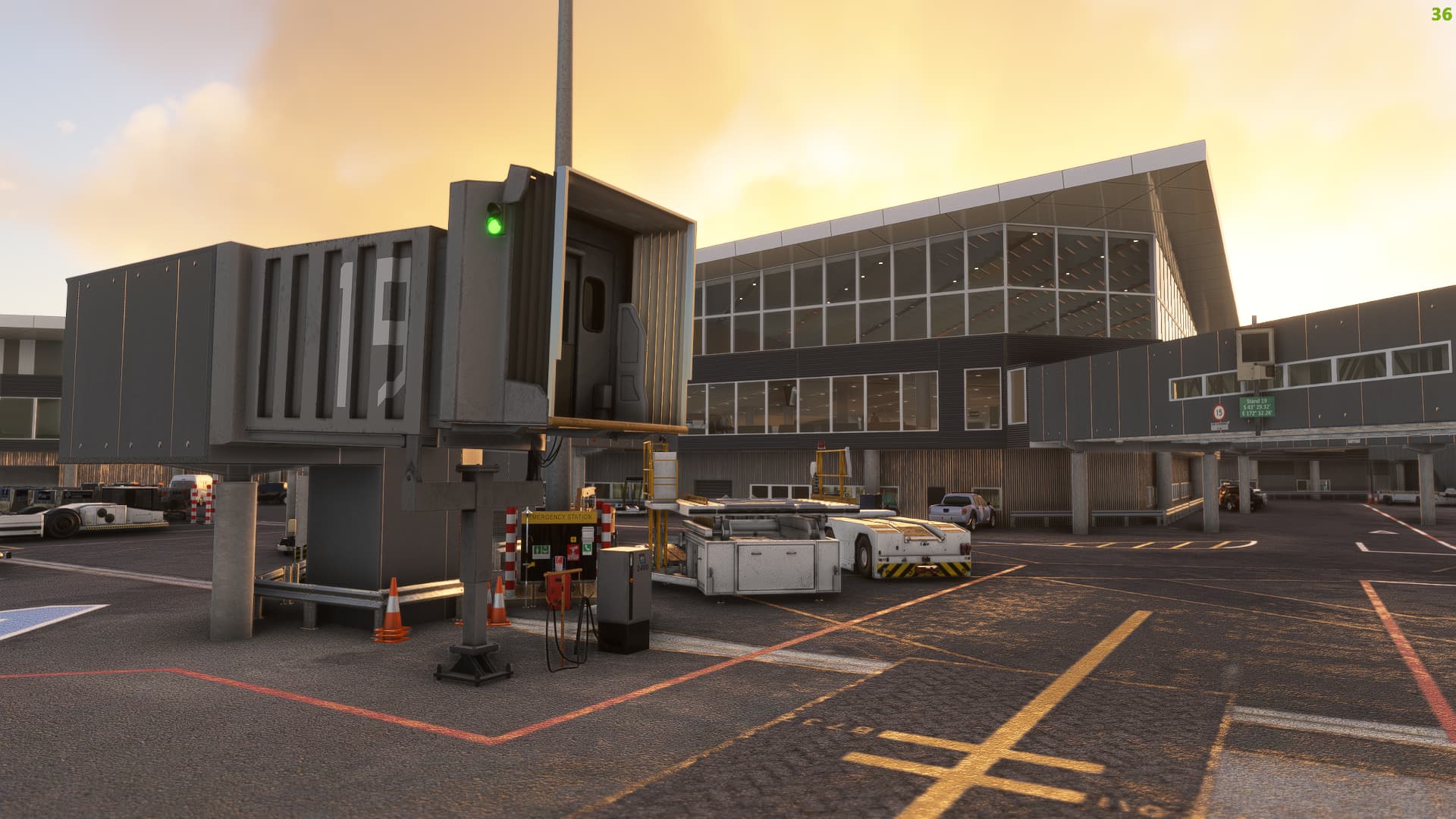 NZA Simulations Preview NZCH - Christchurch International Airport for ...