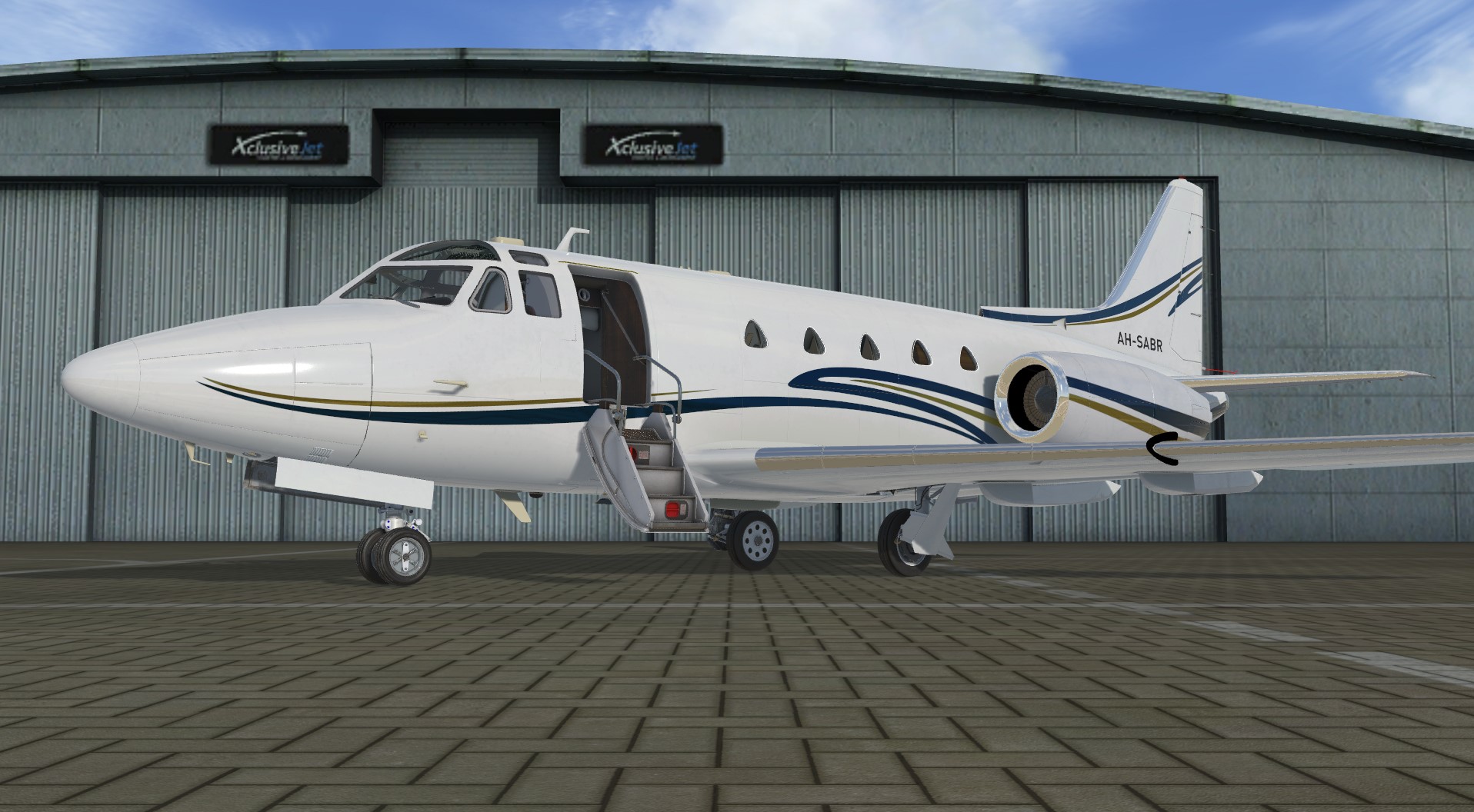 Aeroplane Heaven Previews North American Sabreliner - FSElite
