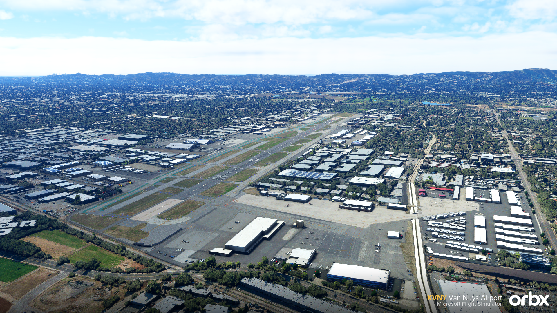 KVNY Van Nuys Airport By Orbx Released for MSFS - FSElite