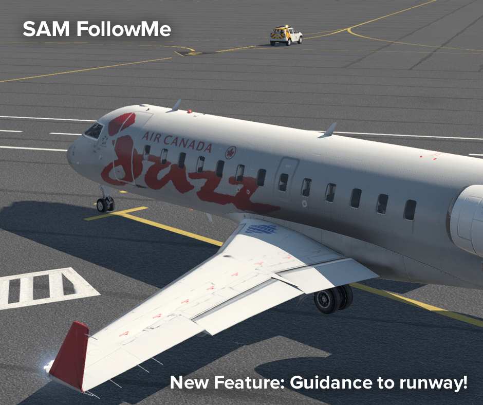 SAM FollowMe XP Updated to v1.02 - FSElite