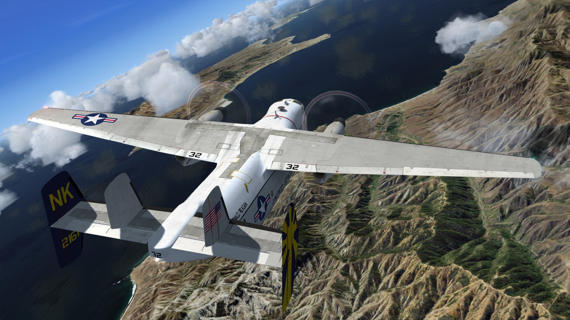 E-2 Hawkeye & C-2 Greyhound Updated to Version 1.01 - FSElite