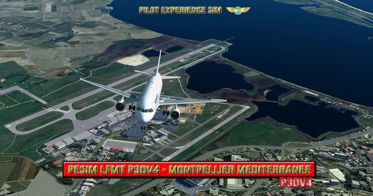 Pilot Experience Sim Releases Montpellier Airport for P3D v4 - FSElite