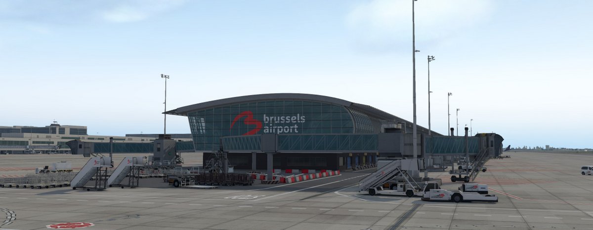 JustSim/Digital Design Release EBBR Brussels Airport X-Plane 11 - FSElite