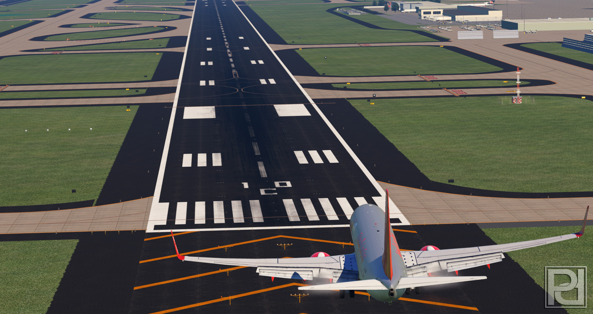 Airport Runway Texture
