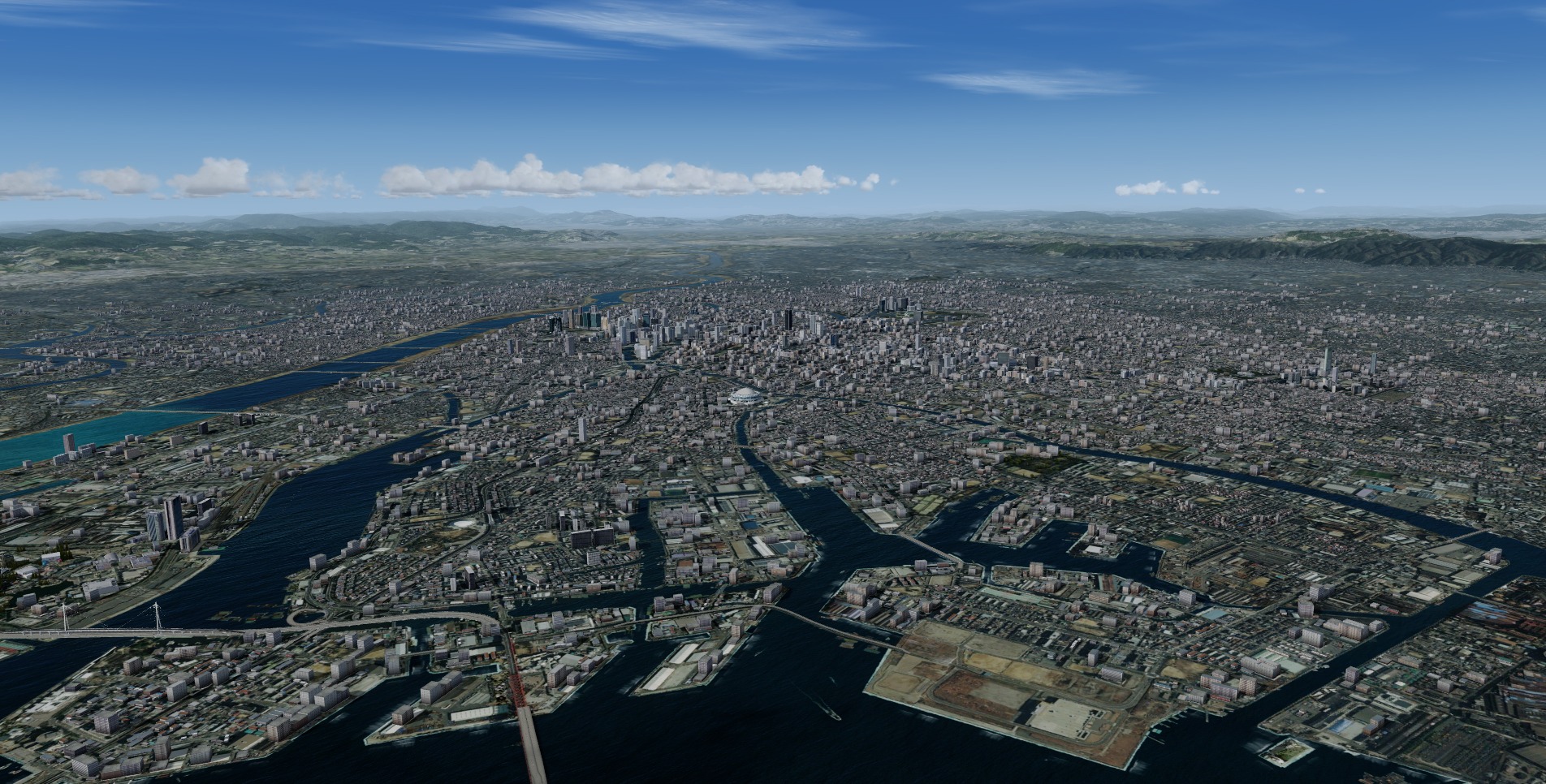 SamScene Releases Osaka XCity for FSX and P3D - FSElite