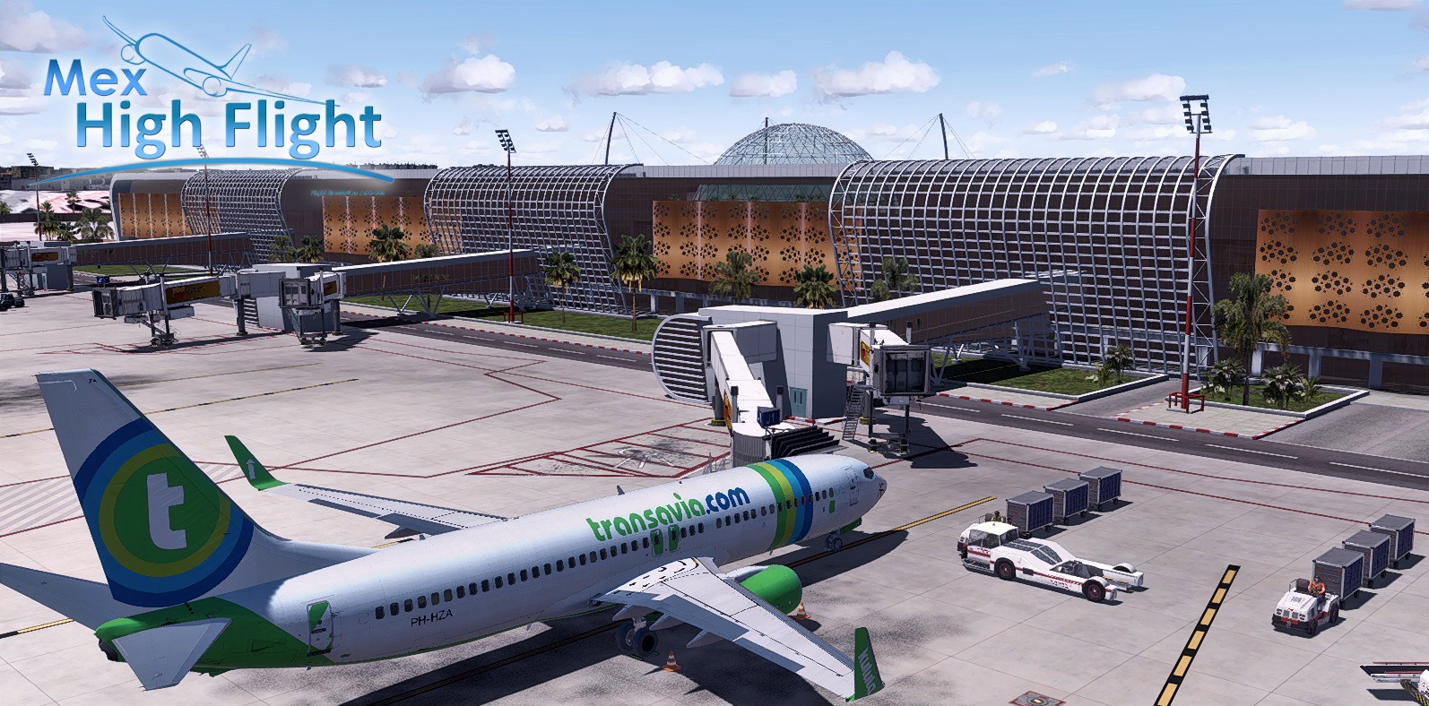 Mex High Flight Releases Marrakech Menara Intl. Airport - FSElite
