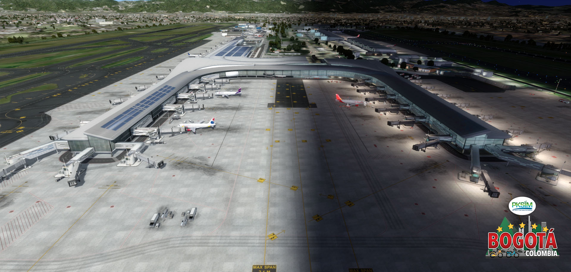 PKSIM Releases Bogota SKBO For Prepar3D v4 - FSElite