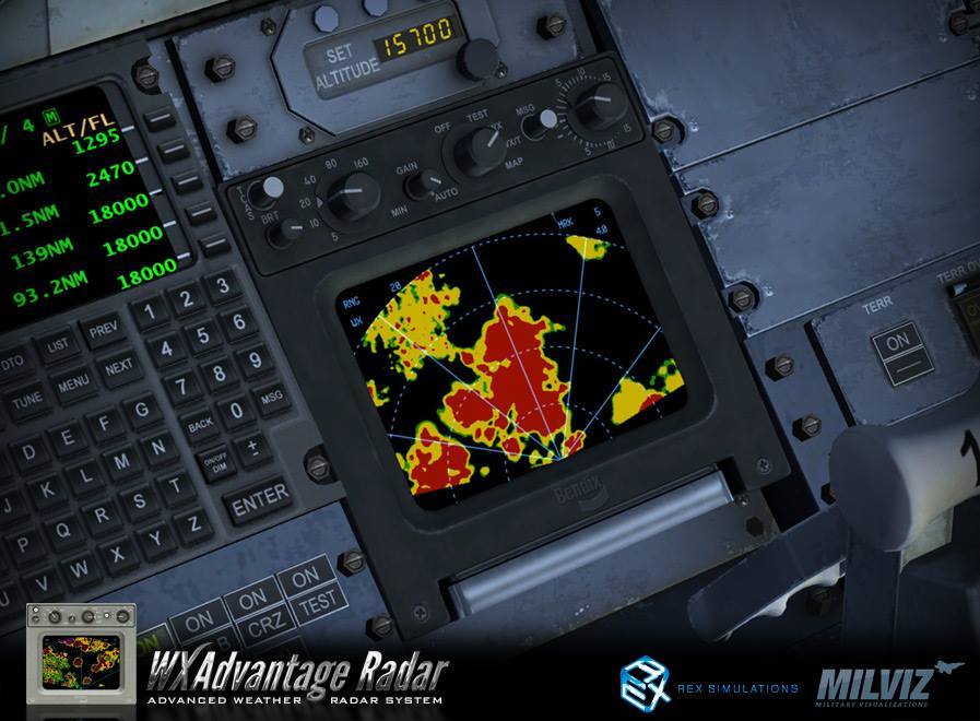 This Week REX Will Release WX Advantage Radar for P3DV4 - FSElite