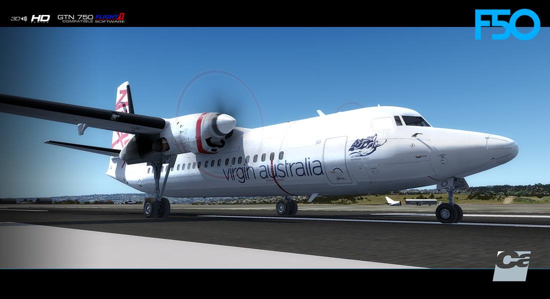 Carenado Fokker F50 Preview More Shots - FSElite