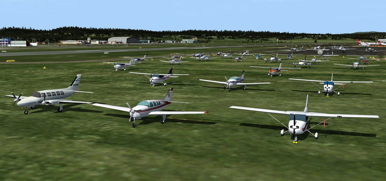 FTX AU AI Traffic P3D V4 Previews - FSElite