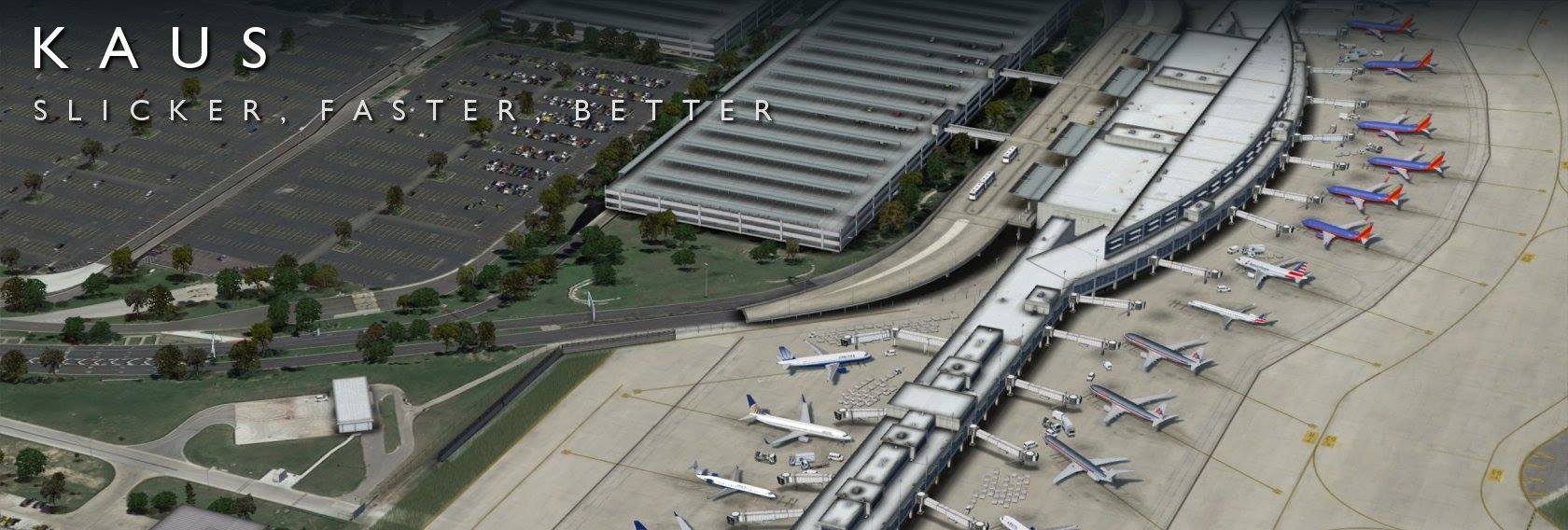 Imaginesim Releases Austin Bergstrom International For P3Dv4 - FSElite