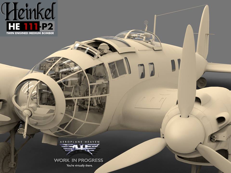 Aeroplane Heaven Previews Heinkel HE111 P2 - FSElite