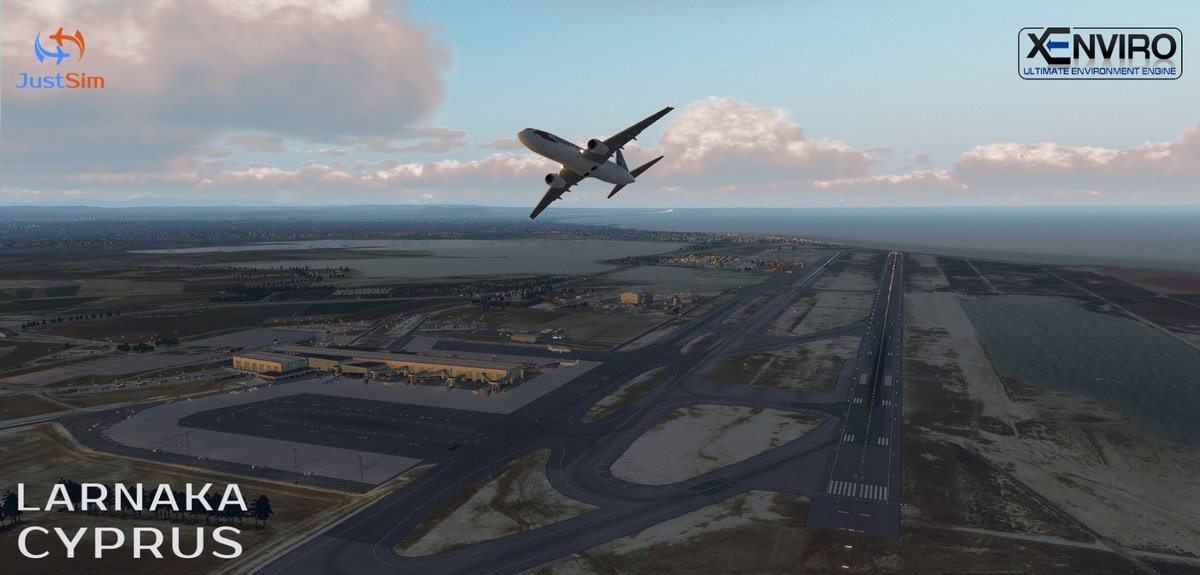 JustSim Larnaca International (LCLK) Released for X-Plane, Hints At New ...