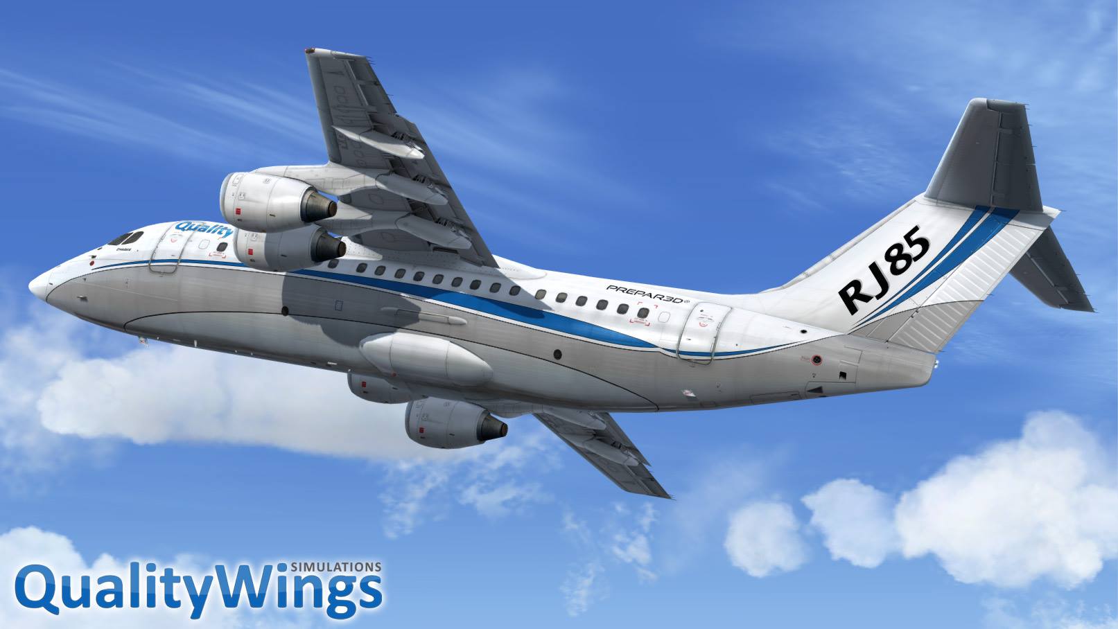 QualityWings Simulations' BAe146 In Beta for P3Dv4 - FSElite