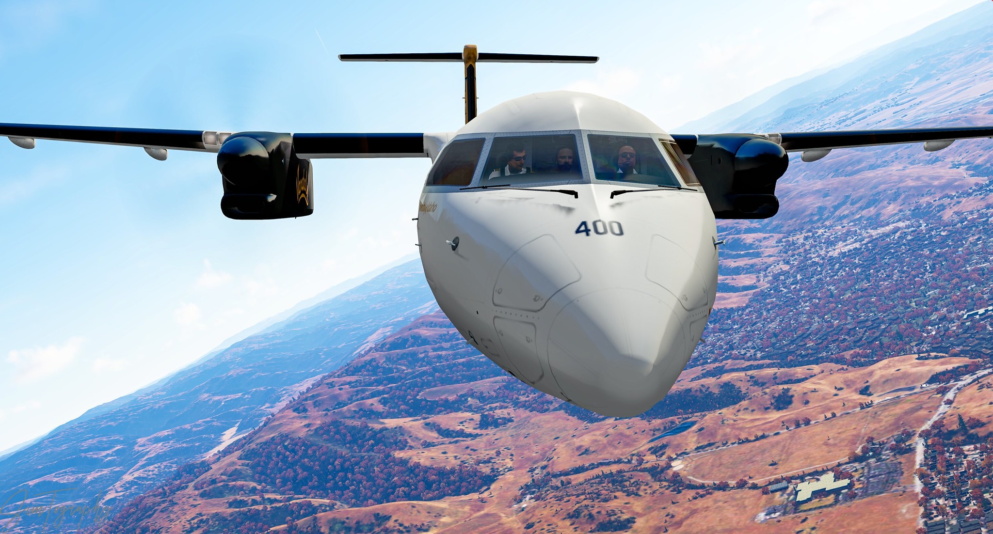 Majestic Shares Development Update on Q400 Training Edition - FSElite