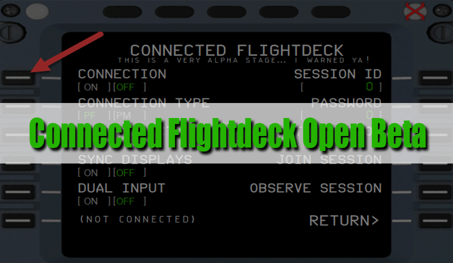 Aerosoft Connected Flight Deck V2 Now In Open Beta - FSElite