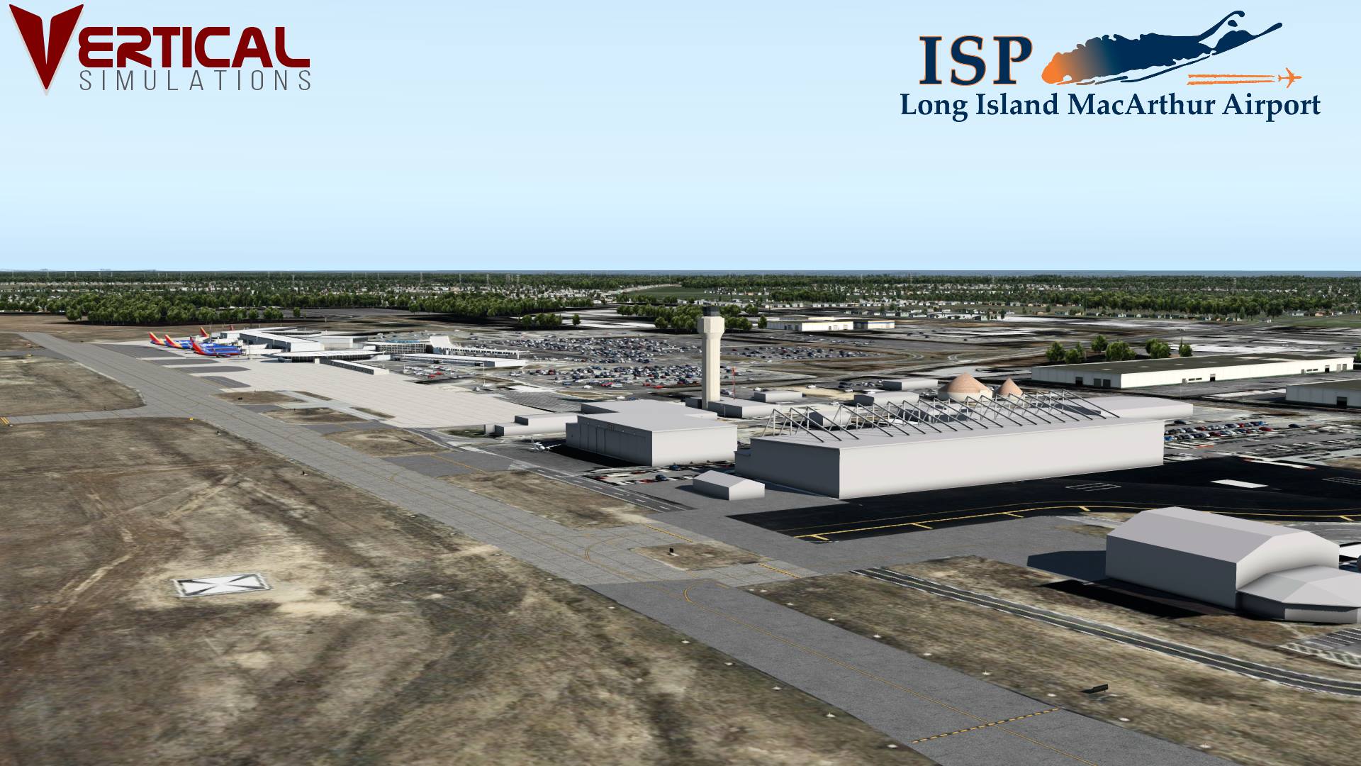 Vertical Simulations Releases Long Island Mac Arthur Airport (KISP) on ...