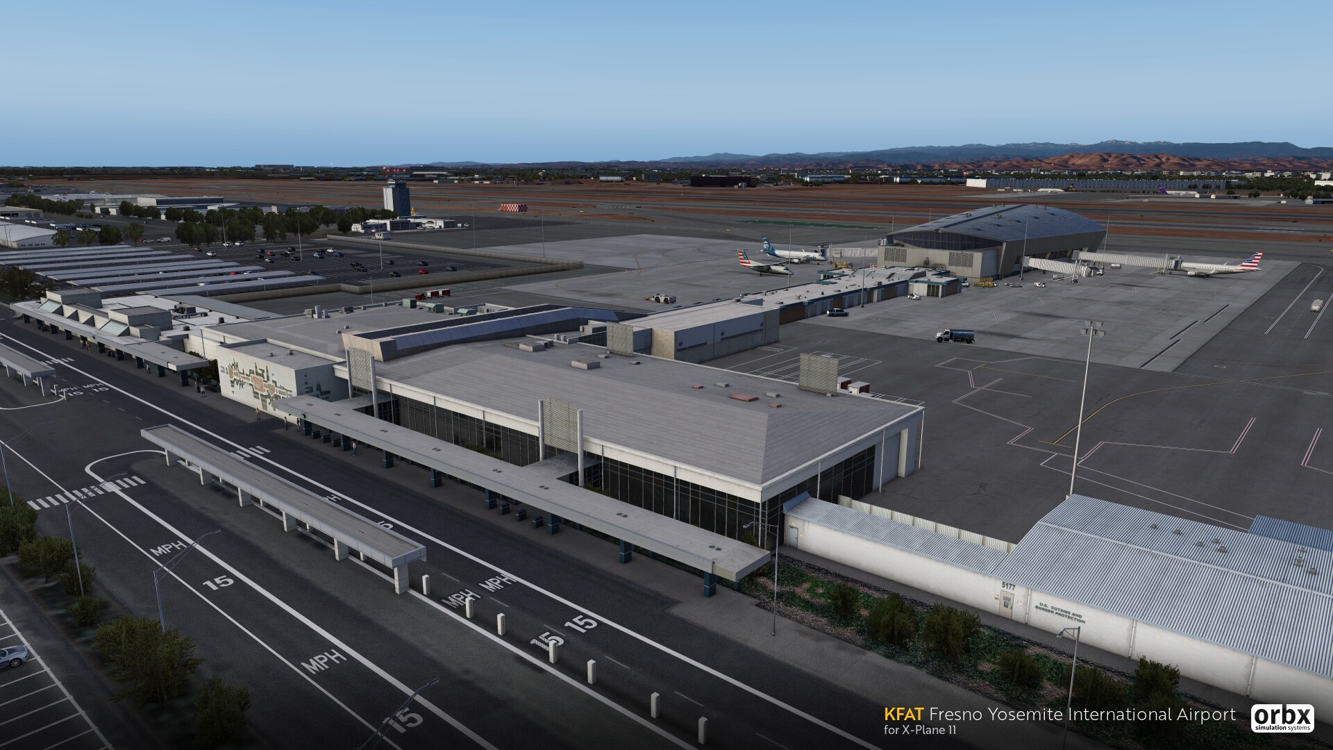 Orbx Releases Fresno Yosemite Airport (KFAT) for X-Plane 11 - FSElite