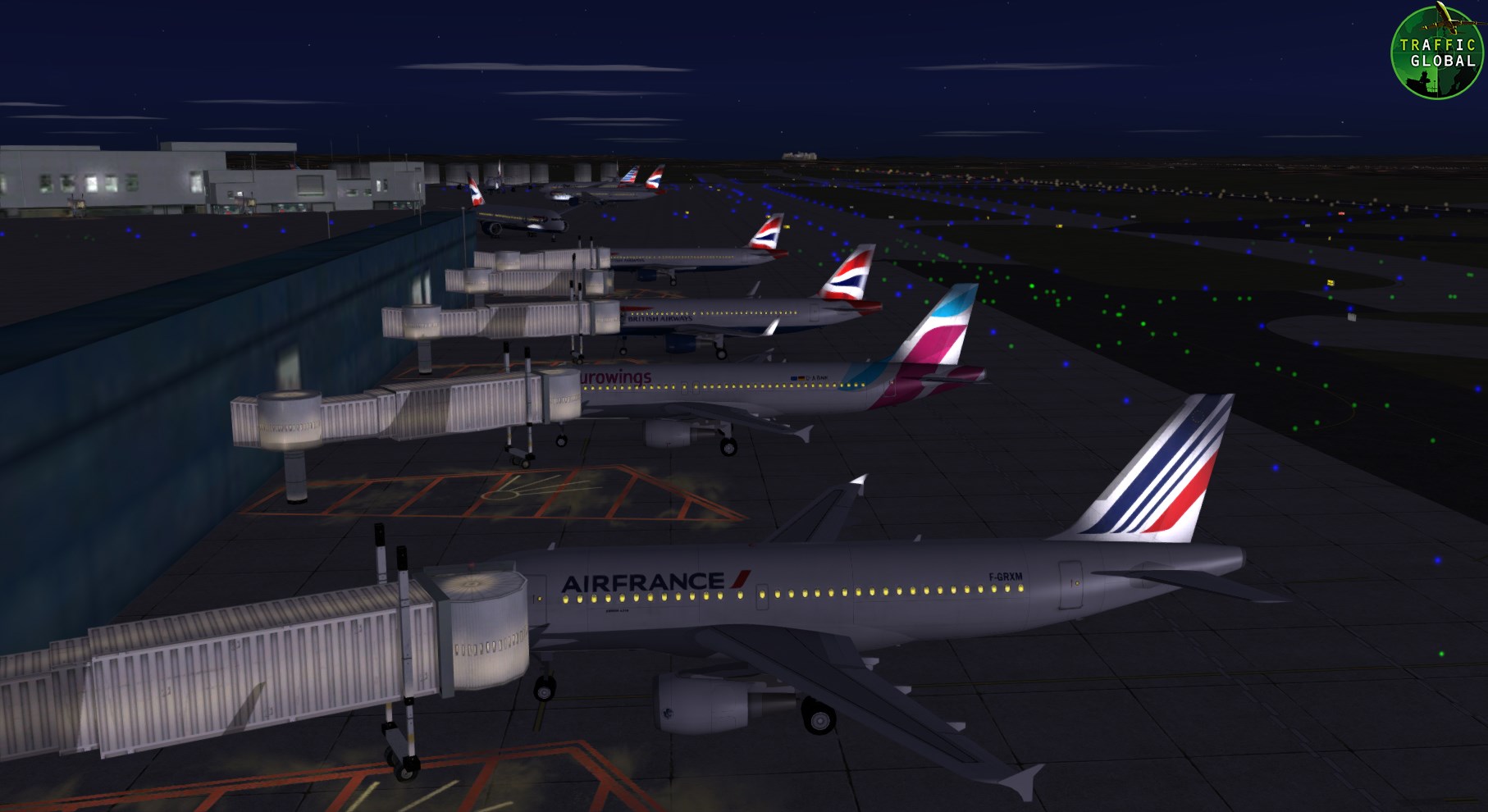 JustFlight Releases Previews of Updates to Traffic Global for P3D - FSElite