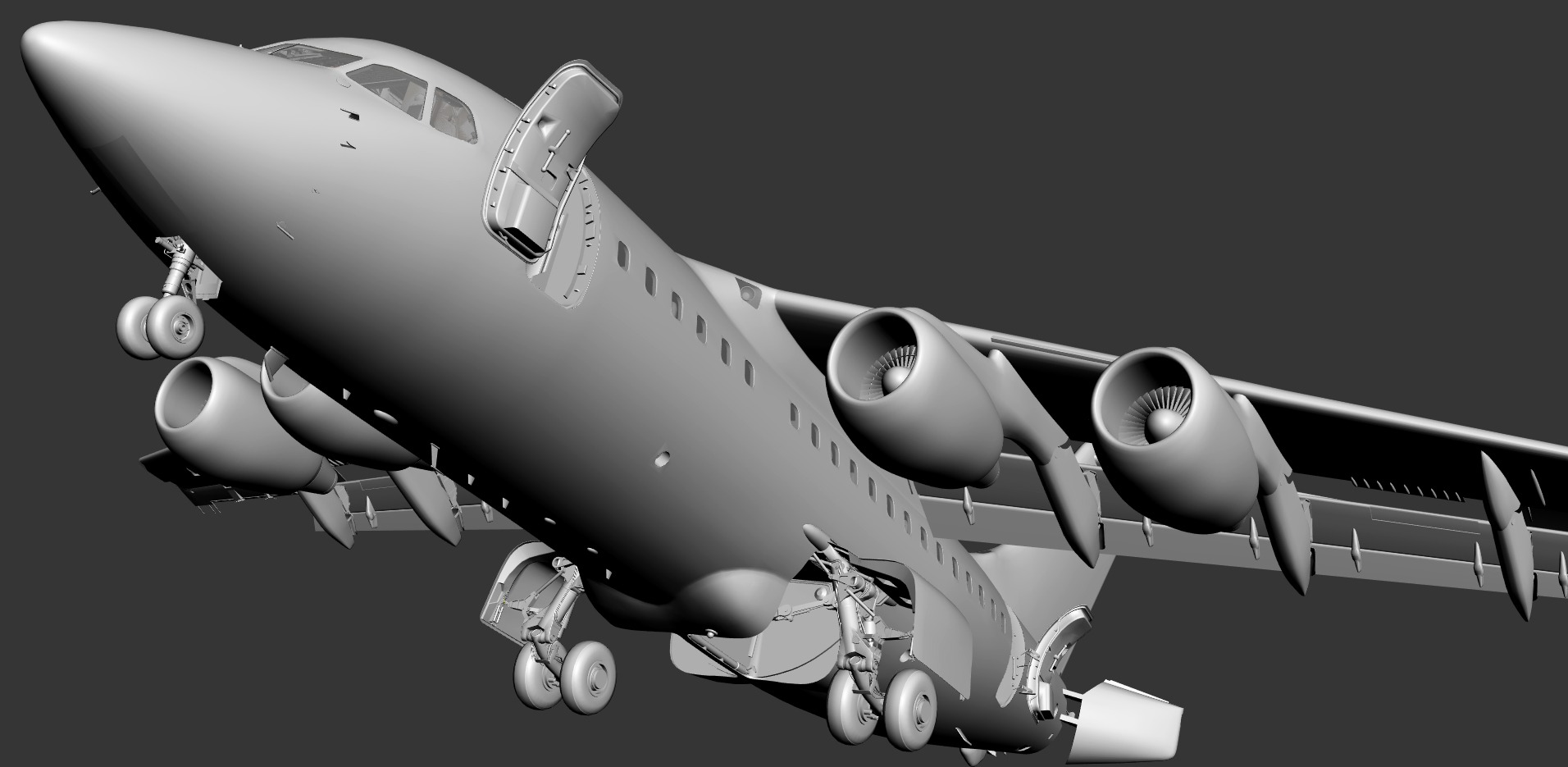 Just Flight Previews More BAe 146 Professional Model - FSElite