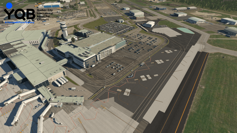 Canada4XPlane Previews Quebec City Jean Lesage Airport - FSElite