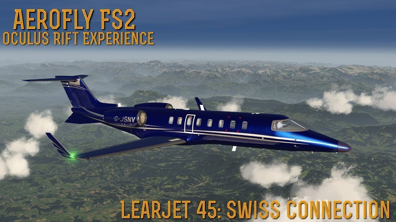 [Bel Geode] (Aerofly FS2) Learjet 45: Swiss Connection (FYC) - FSElite