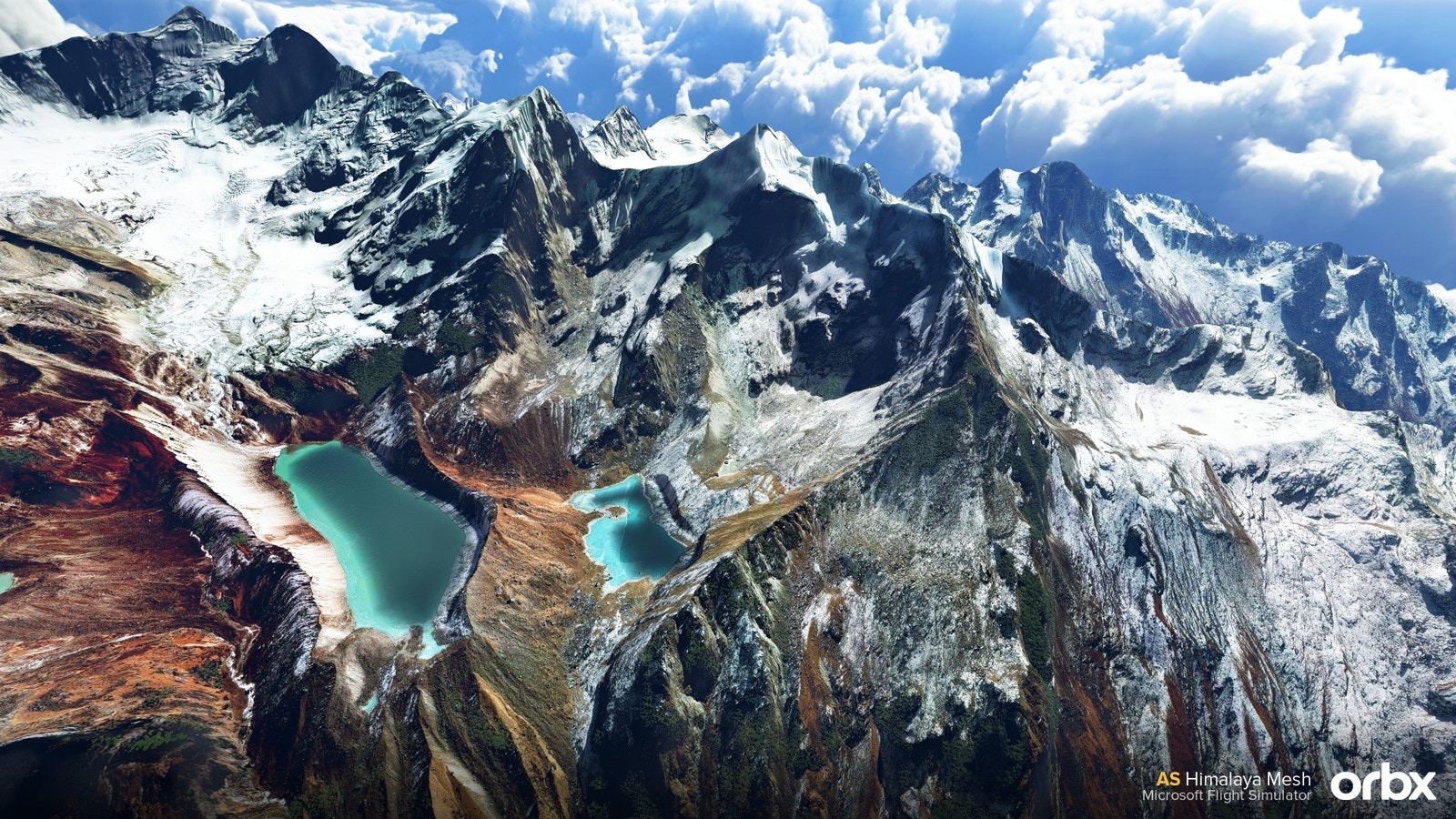 Orbx Releases AS Himalaya and Central Asia Mesh - FSElite
