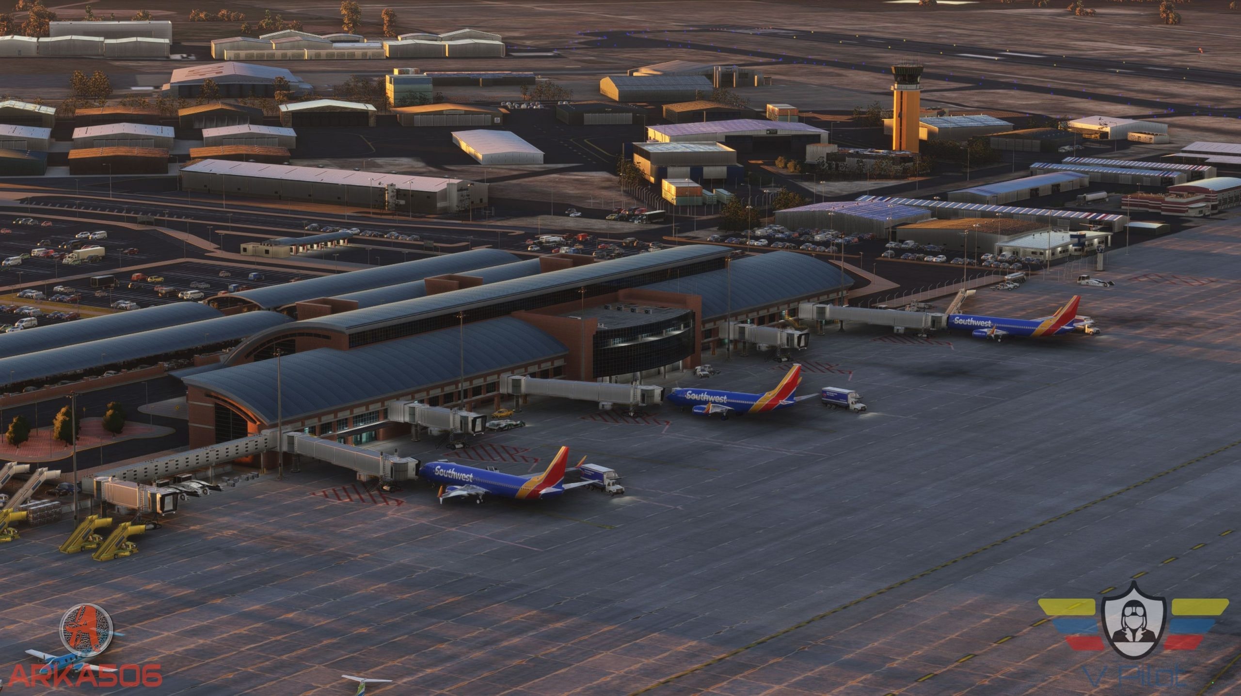 V Pilot Designs Releases Midland International Air and Space Port - FSElite