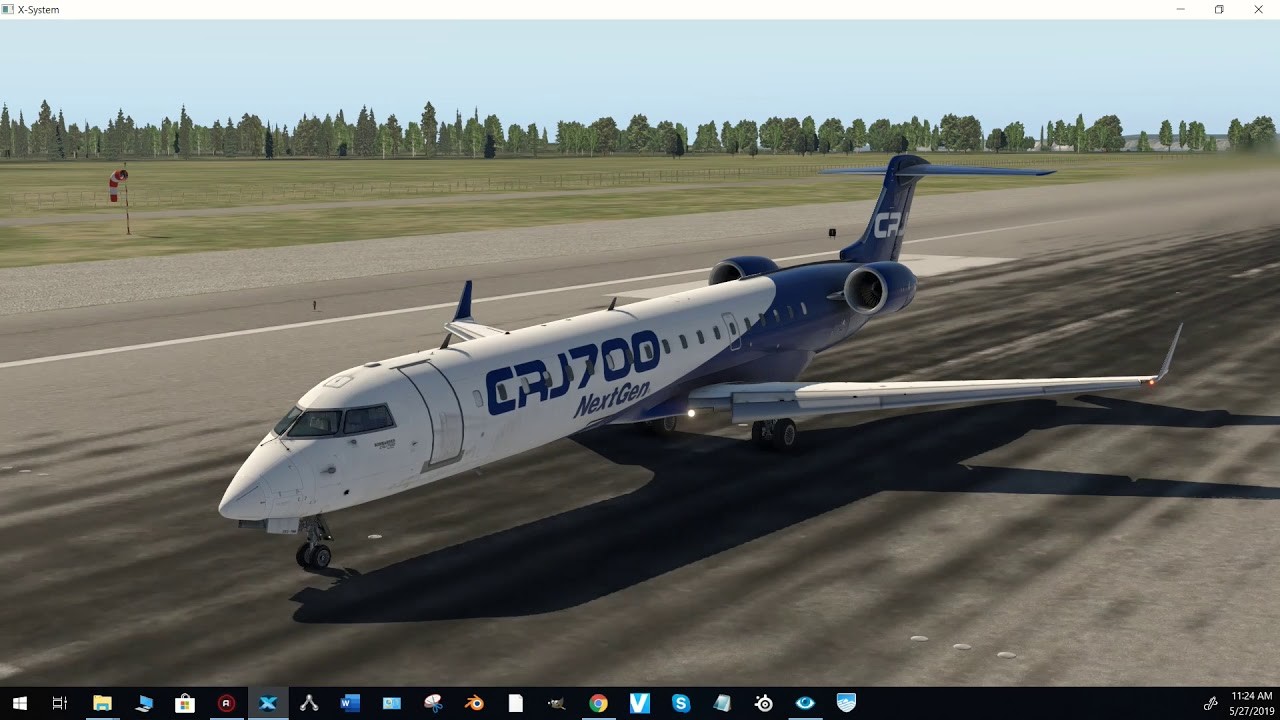 SuperCritical Simulations Group Video Preview of the CRJ - FSElite