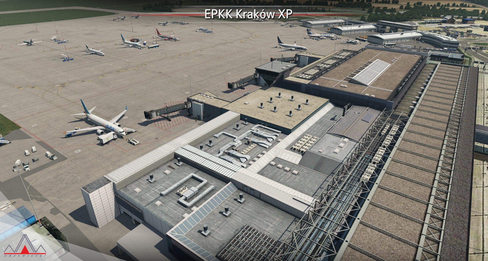 Drzewiecki Design Releases EPKK Krakow XP for X-Plane 11 - FSElite