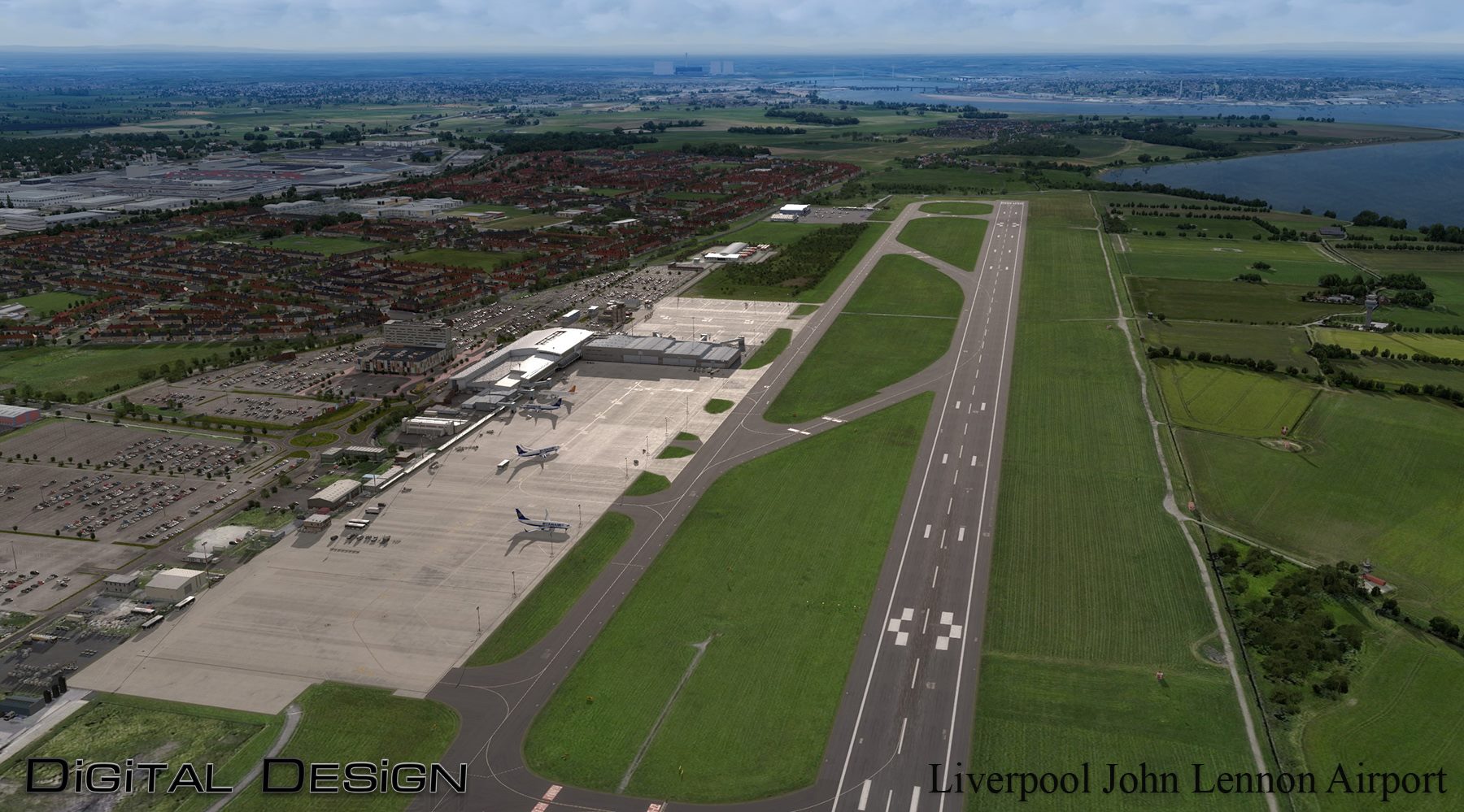 Digital Design Announces Liverpool John Lennon Airport (EGGP) P3Dv4 ...