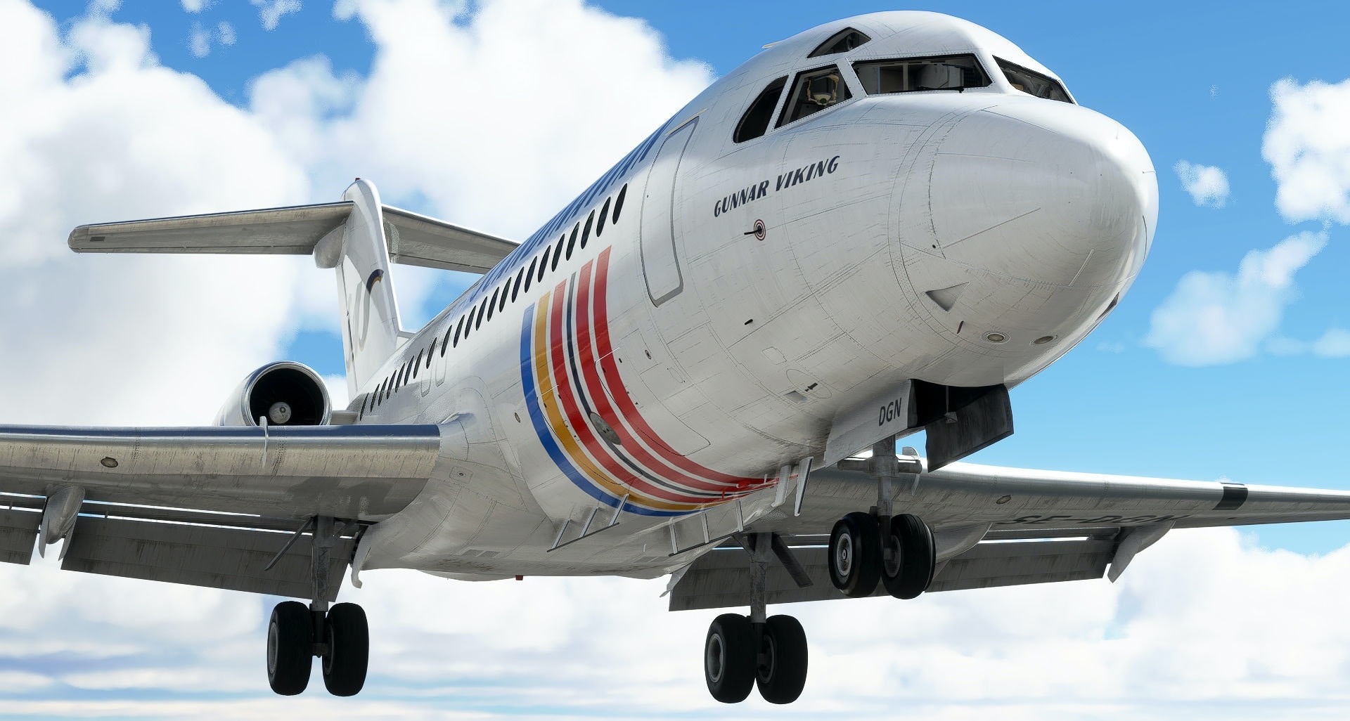 Further Previews of the Fokker F28 Fellowship in MSFS - FSElite