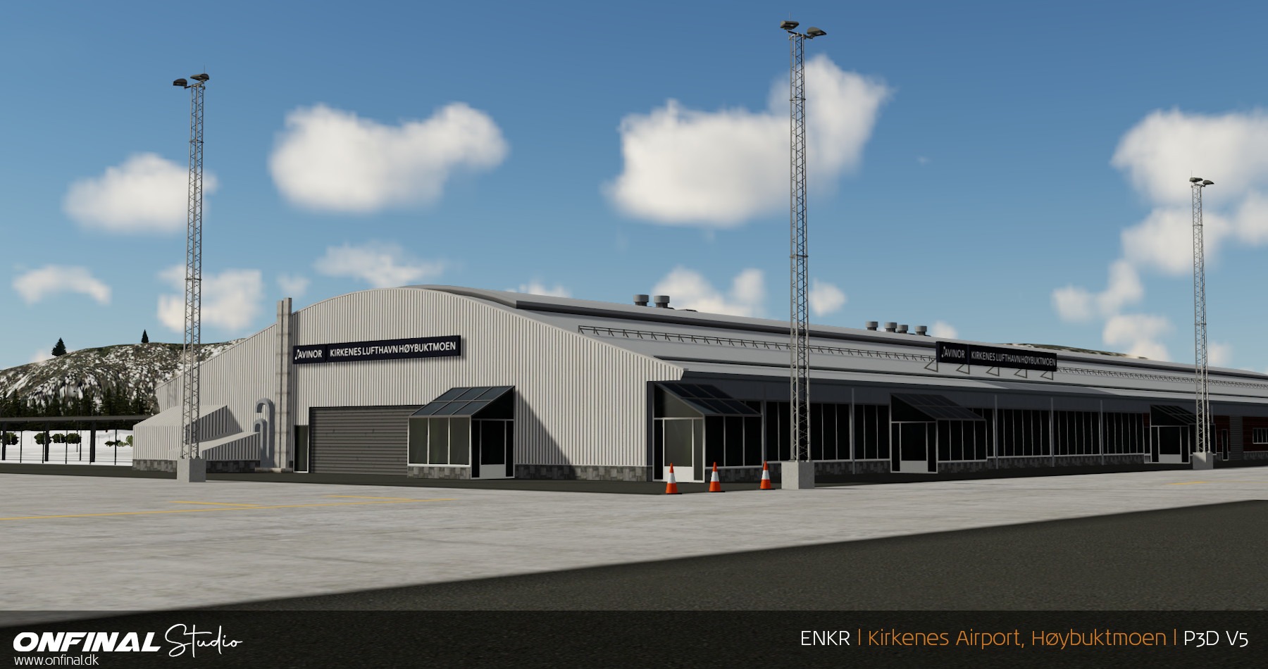 Onfinal Studio Releases Kirkenes Airport (ENKR) for P3D - FSElite