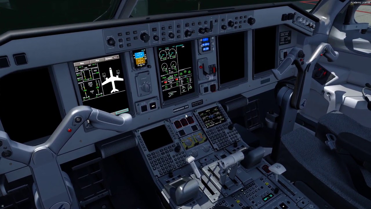 FeelThere Embraer Cold and Dark Start-Up Video - FSElite