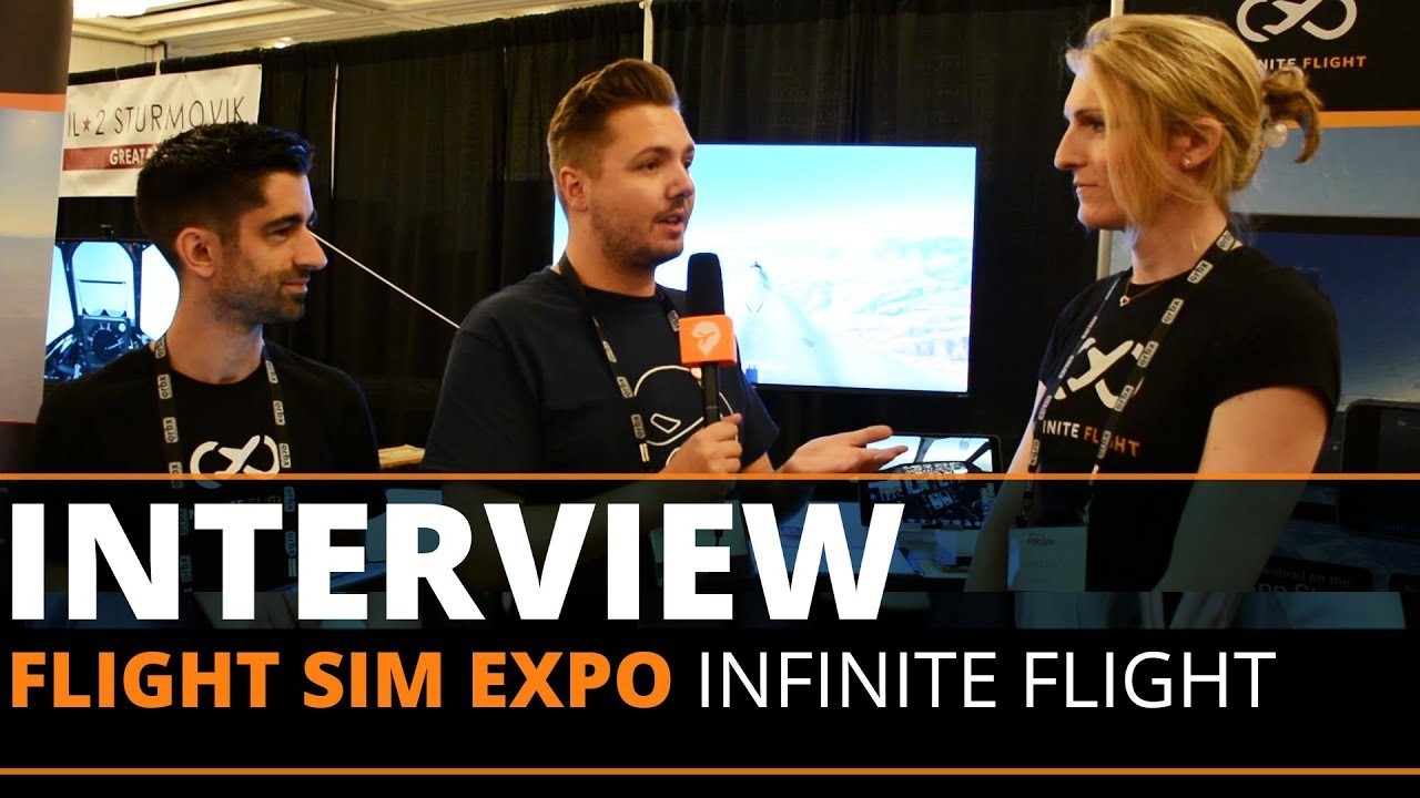 Flight Sim Expo 2018 | Infinite Flight Interview - FSElite