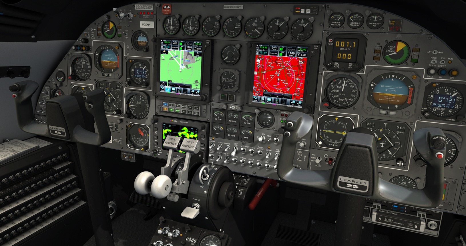 Xtreme Prototypes Releases Learjet 25 V3 for FSX & P3D - FSElite