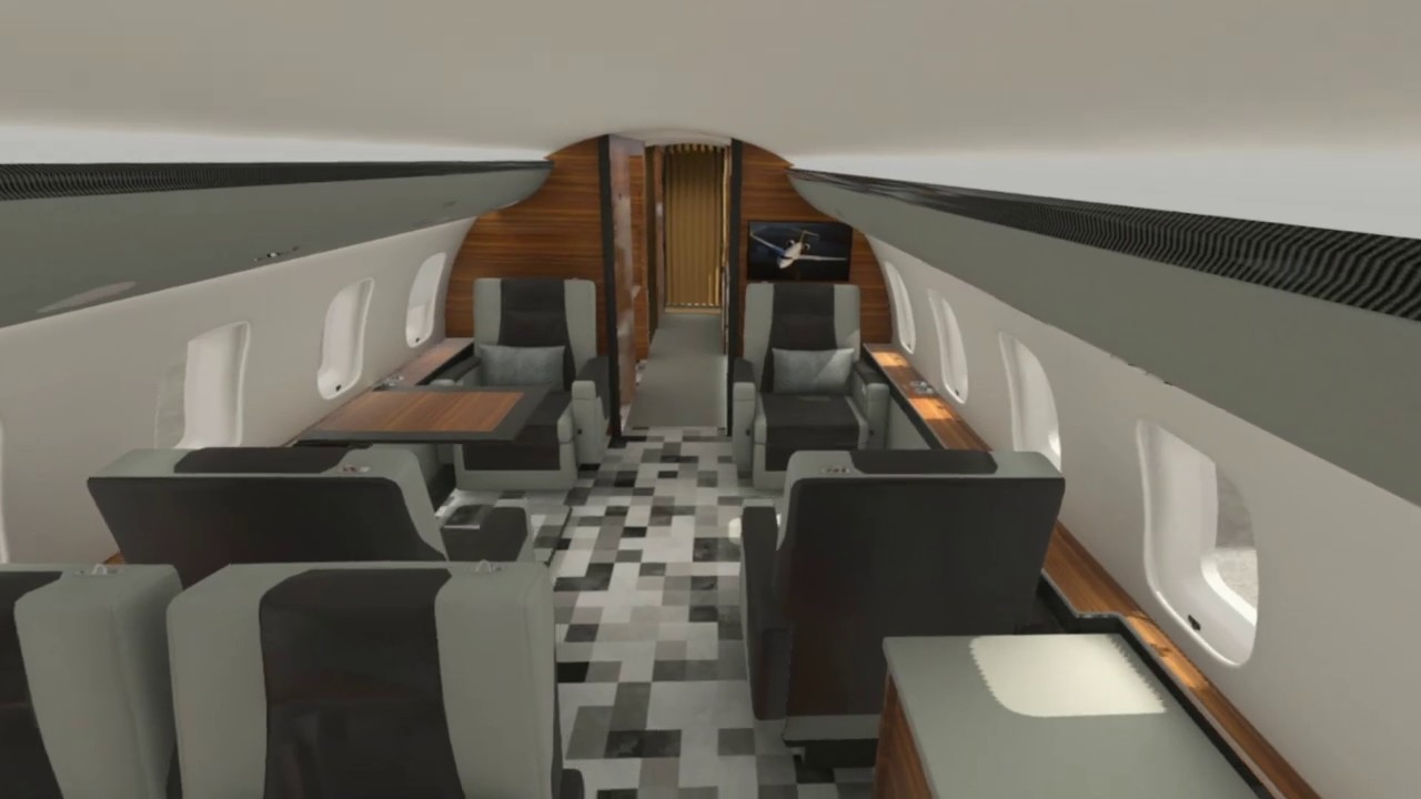 Bombardier Global 6000 for X-Plane Preview Video - FSElite
