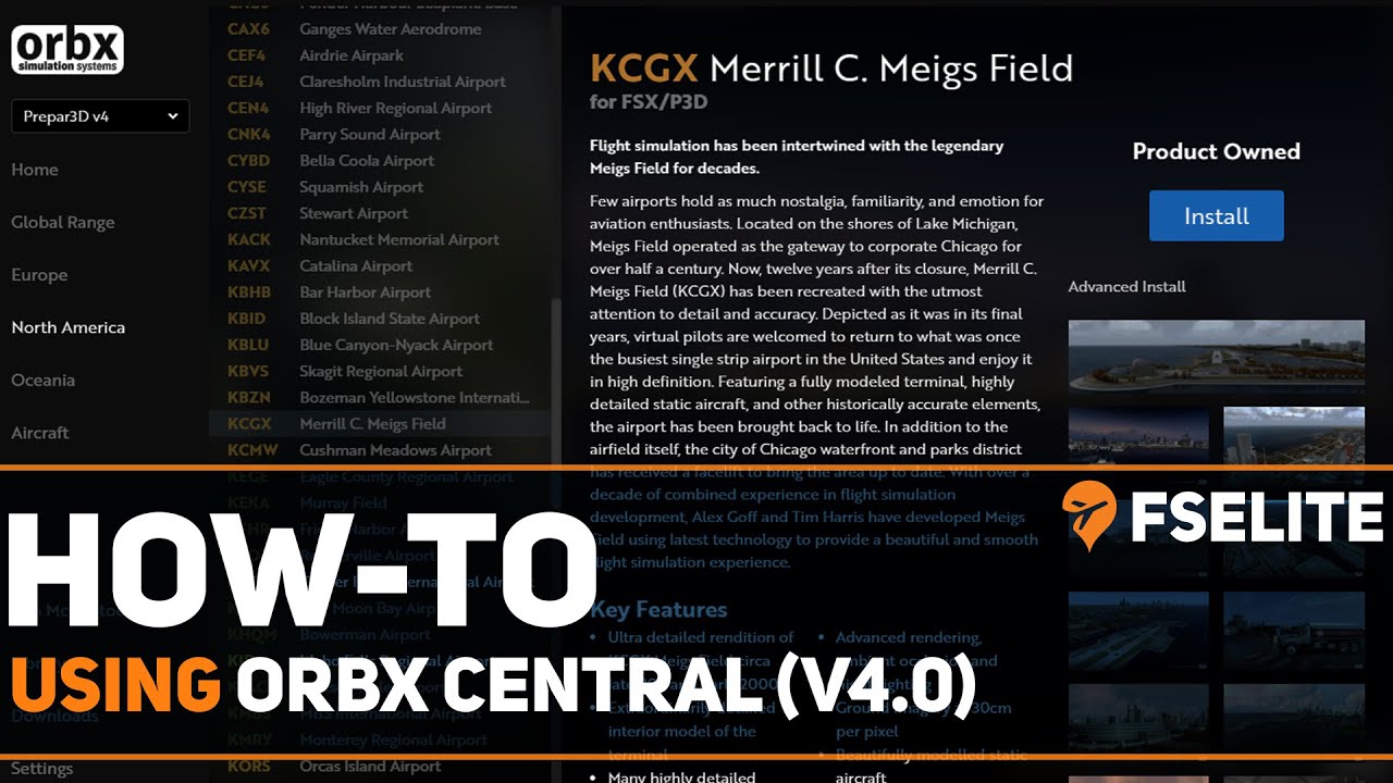 How-To: Using the New Orbx Central App (V4.0) - FSElite
