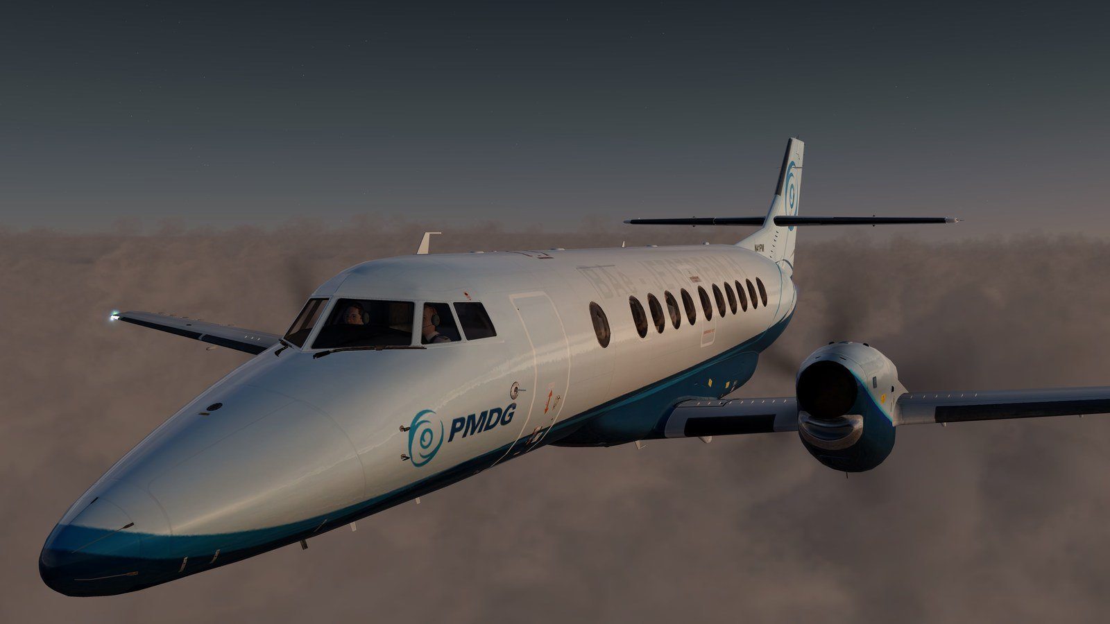 PMDG JS4100 Preview Shots in P3DV4 - FSElite