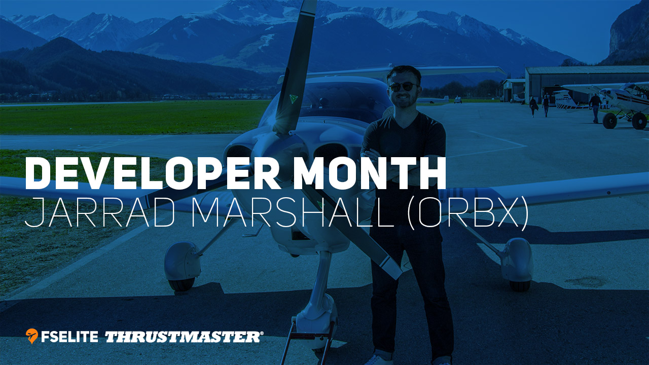 Developer Month 2019: Jarrad Marshall from Orbx - FSElite