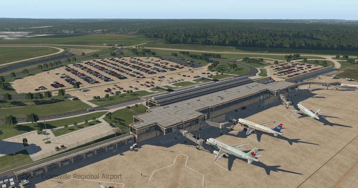 X-Codr Releases Evansville Regional Airport (KEVV) UHD on X-Plane 11 ...