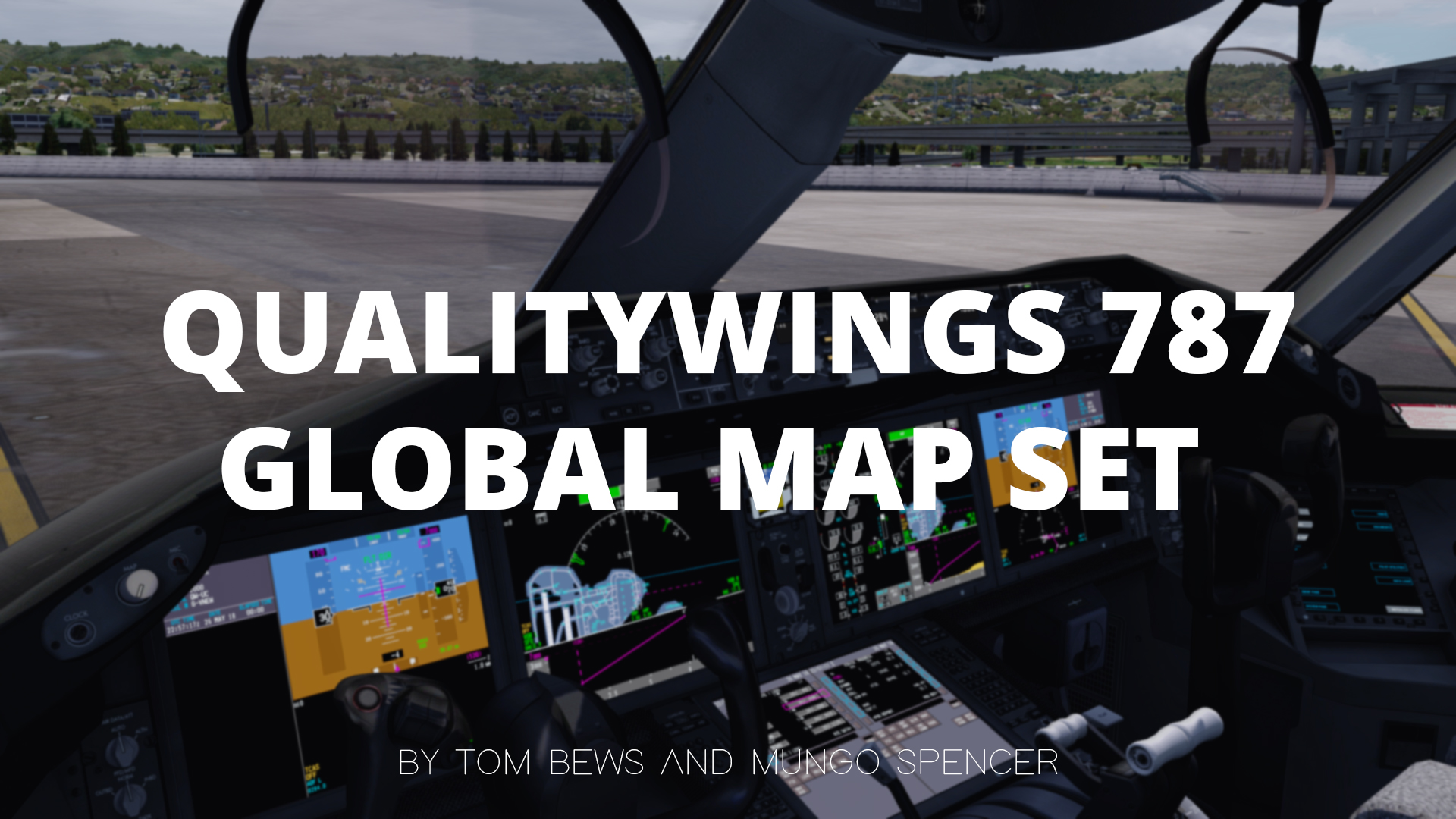 QualityWings 787 Map Set - FSElite