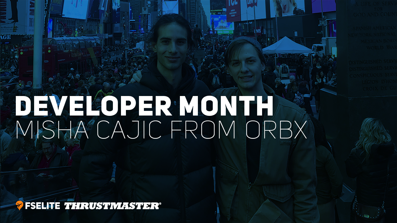Developer Month 2019: Misha Cajic From Orbx - FSElite