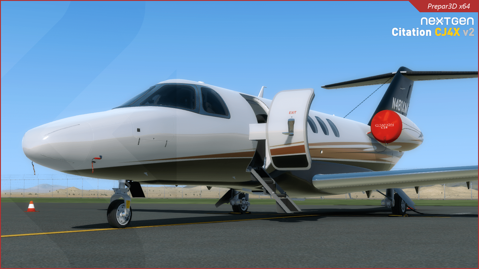 NextGen Simulations Citation CJ4X V2 Released for Prepar3D v4 - FSElite