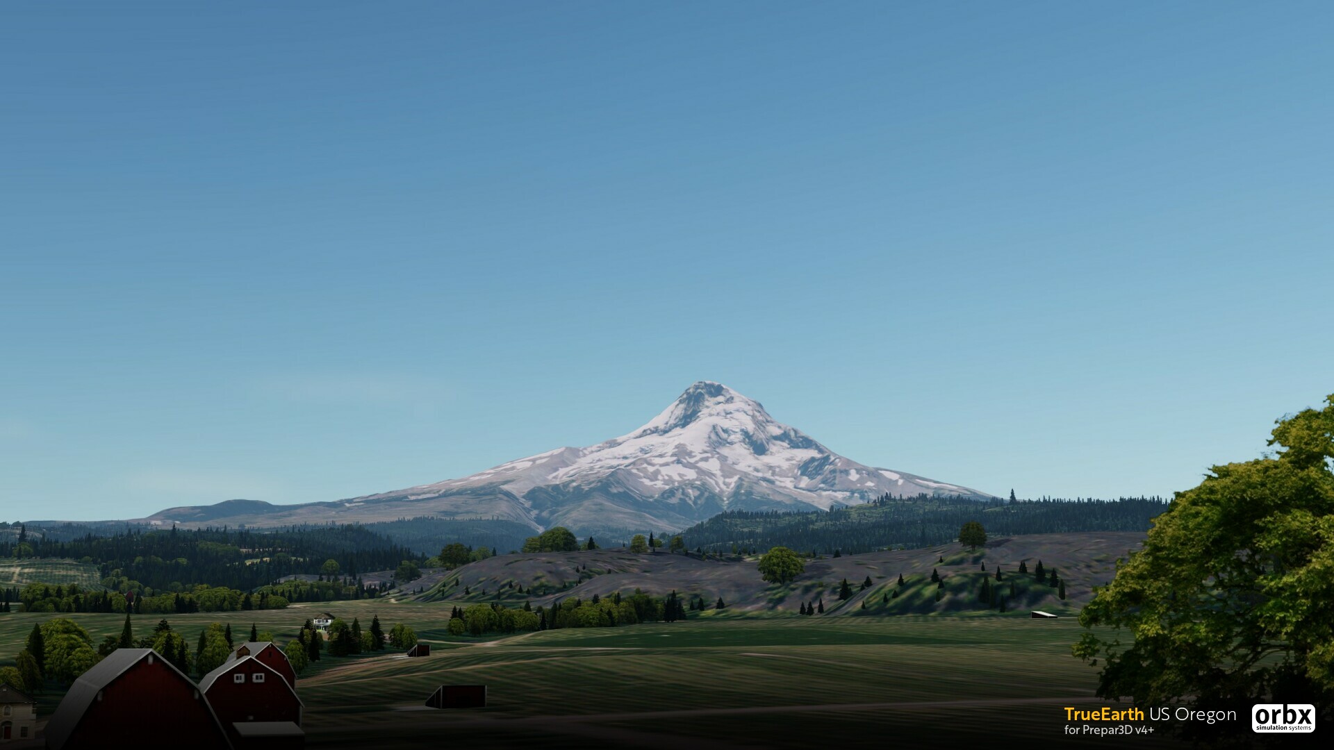 Various Orbx TrueEarth US Washington and Oregon Previews on Prepar3D ...