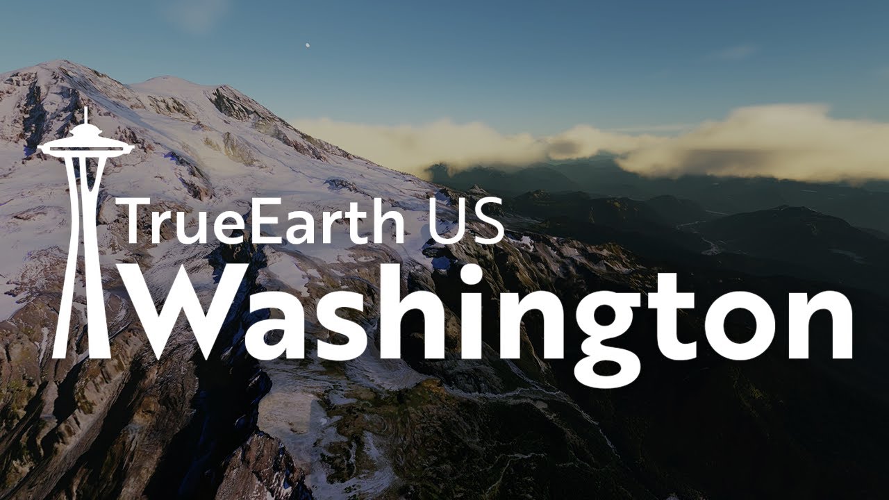 Orbx TrueEarth Washington Previews - FSElite