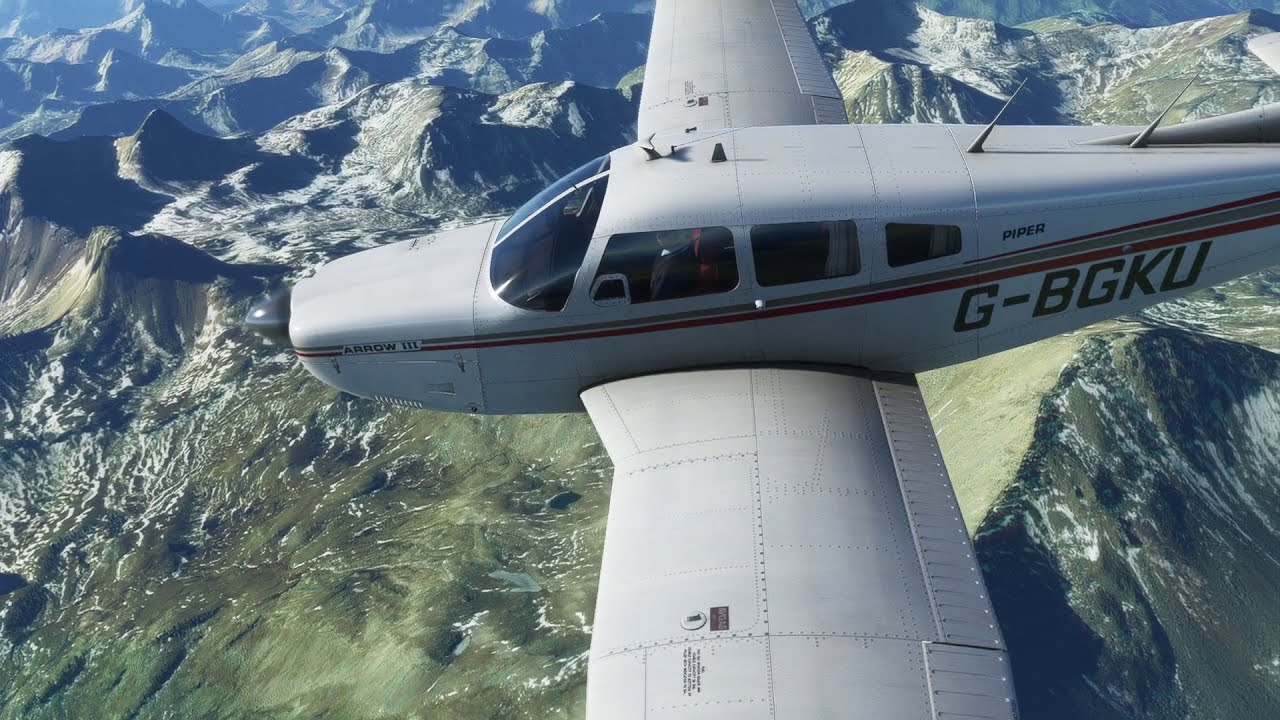 Just Flight PA-28R Arrow III in Microsoft Flight Simulator Preview ...